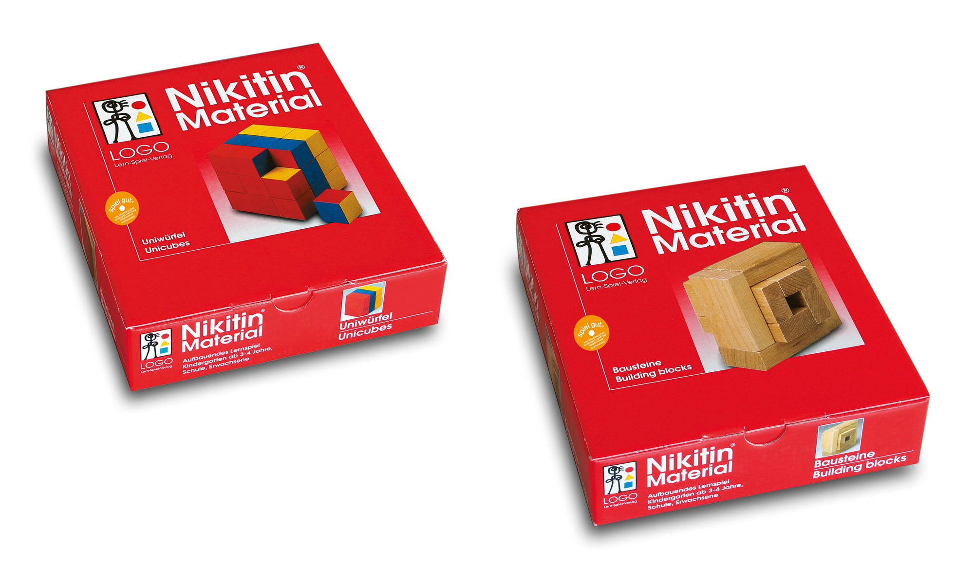 Set Nikitin Uniwürfel N2 + Bausteine N4 kaufen | LOGO | SpielundLern