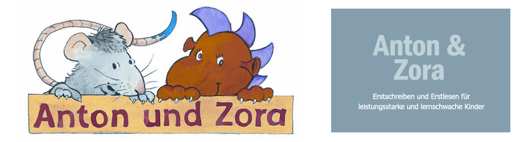 Anton und Zora Werkstätten & Lesen durch Schreiben