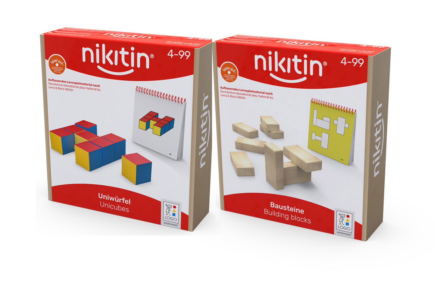 Set Nikitin Uniwürfel N2 + Bausteine N4 kaufen | LOGO | SpielundLern