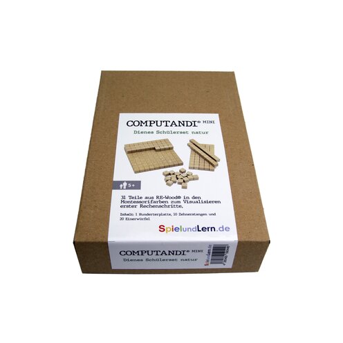 COMPUTANDI MINI Dienes Schülerset natur kaufen | SpielundLern.de ...
