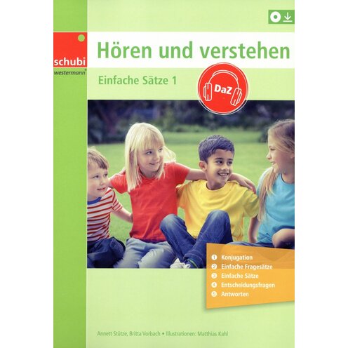 Hören und Verstehen DaZ Einfache Sätze 1, Heft inkl. Audio-CD kaufen | Schubi Lernmedien ...