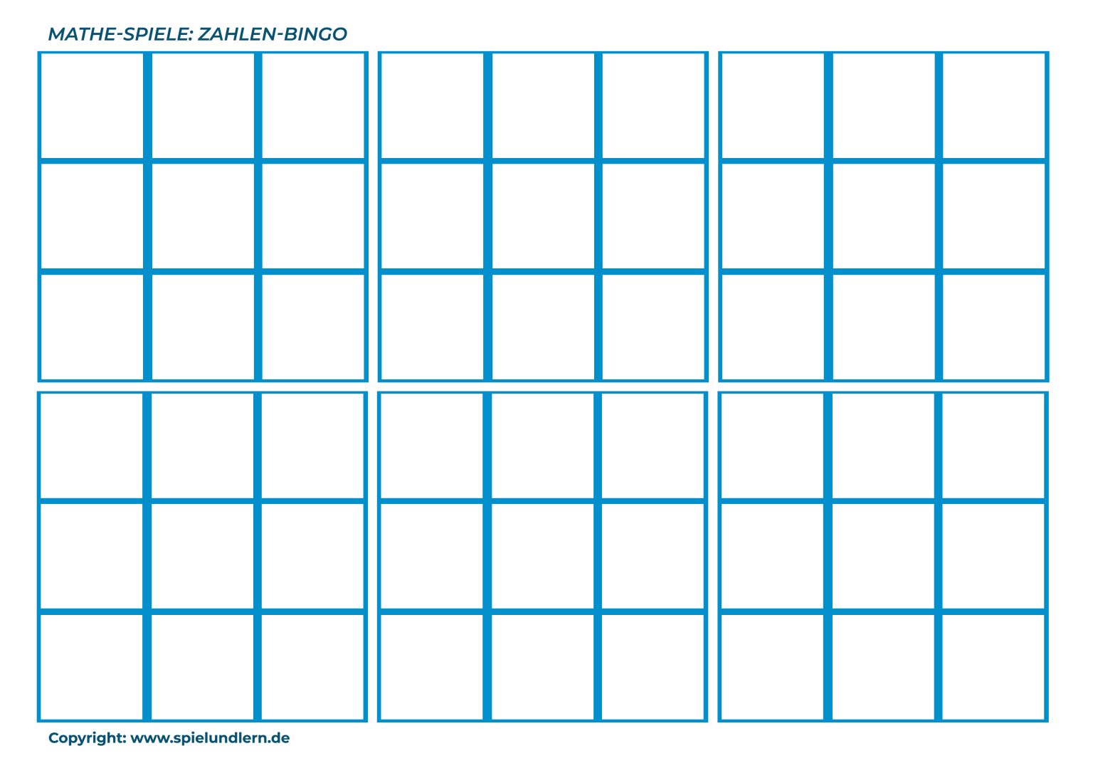 12 Mathe-Spiele im Unterricht - mit Downloads - SpielundLern Blog